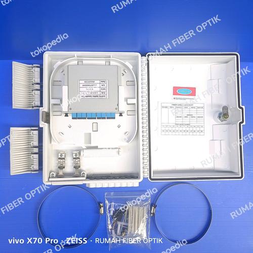 Jual odp 16 core lengkap spliter box 1:8 sc upc/ODP 16 CORE - Jakarta ...