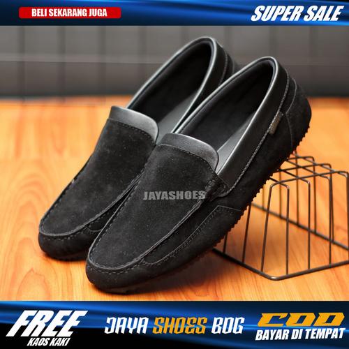 Jual Sepatu Slip On Pria Casual Original Slop Cowok Santai Simple Murah ...