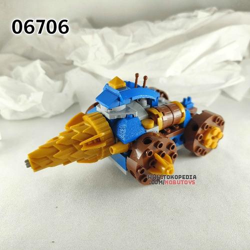 Jual BRICK-IN-BAG 06706 BIG BLUE GOLD CASTLE DRILLER TANK BLOCK CUSTOM ...