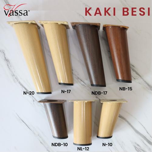 Jual KAKI SOFA / SOFA LEG ( BESI MOTIF KAYU ) 15 cm / 20 cm - N 20 CM ...