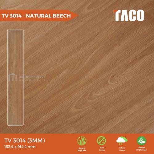 Jual TACO Lantai Vinyl 3mm TV 3014 Natural Beech / Lantai Motif Kayu ...