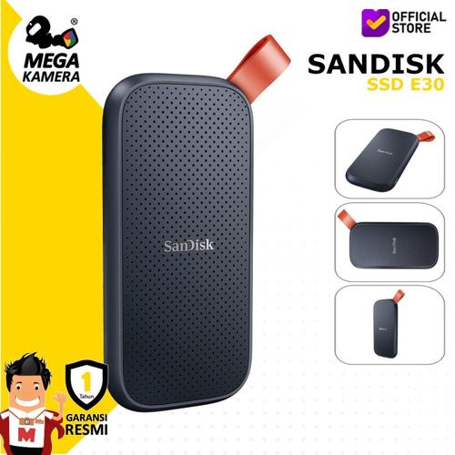 Promo SanDisk 1TB E30 Portable SSD USB-C 3.2 - Ekstrenal Harddisk Cicil 0% 3x - Jakarta Pusat ...