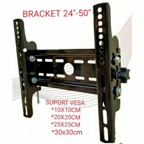 Promo bracket tv braket tv flexibel 24 32 40 43 50 inch bracket premium ...