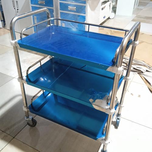 Jual Trolley instrument 3 rak knock down stainless(impor) - Kab. Bogor ...