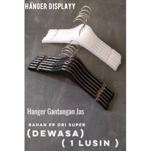Promo Hanger Plastik 151 Dewasa Gantungan Baju Plastik Hanger Baju ...