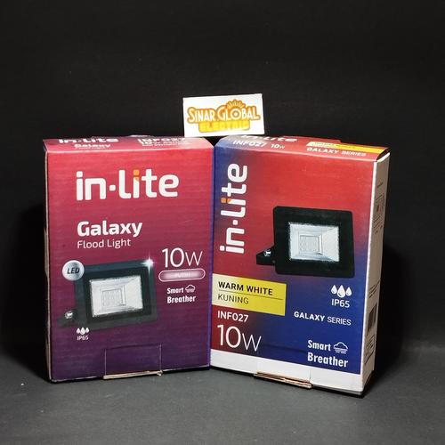 Jual Lampu sorot inlite Galaxy INF027 10 Watt / Floodlight IP65 - Putih - Kab. Sleman - Sinar ...