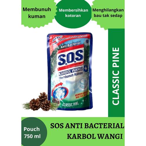 Promo SOS Karbol Disinfectant - Sabun Pel Lantai Anti Bacterial ...