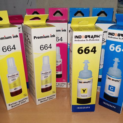 Jual TINTA 664 INDOGRAPH ORIGINAL. Dedication To Perfection. - Biru ...