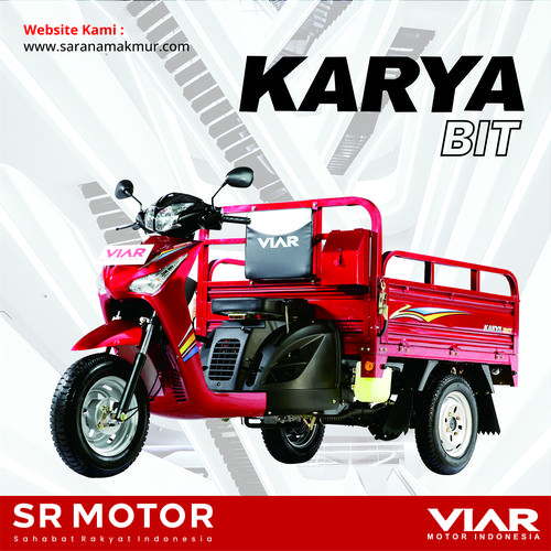 Promo Viar Sepeda Motor Roda Tiga New Karya - Bit ( Jatim) - Biru Cicil ...