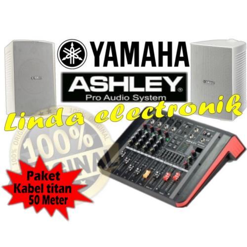 Jual paket sound system yamaha vs6 1psg dan ashley studio 4 kabel titan ...