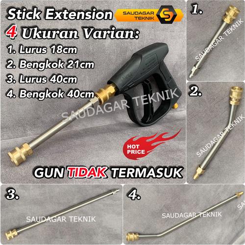 Jual Stick Extension Quick Release 1/4 Stik Pipa Sambungan Gun Jet ...