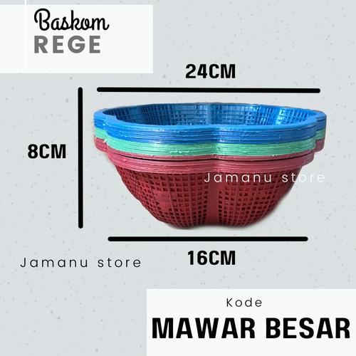 Jual Baskom Rege Nasi Hajatan Mawar Besar / waskom Serbaguna Murah ...