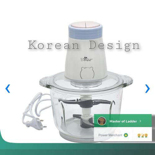 Jual Bear Chopper Mini 300w 2 Liter Korean Design Grey - Kota Surabaya ...