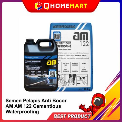 Promo Semen Pelapis Anti Bocor AM 122 Cementious Waterproofing - 1 LTR ...