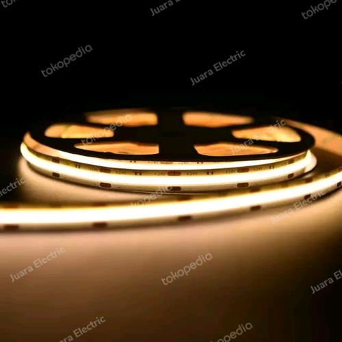 Jual Led Strip COB 12V 5M 320Led / Lampu Strip Light COB - 2700K ...
