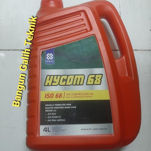 Jual Primo Hycom 68 Air Compressor Oil iso 68 oli kompresor - Jakarta ...