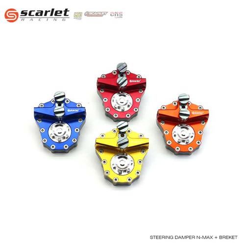 Promo SCARLET RACING Steering Damper Stabilizer Stang Nmax N Max ...