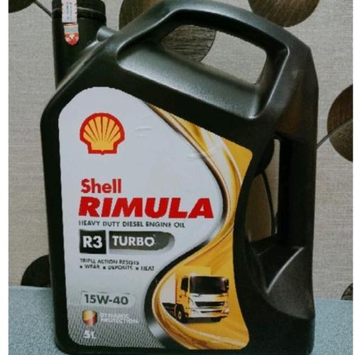 Jual Oli SHELL RIMULA R3 TURBO 5L - Kota Medan - Kiyoshi_ban | Tokopedia