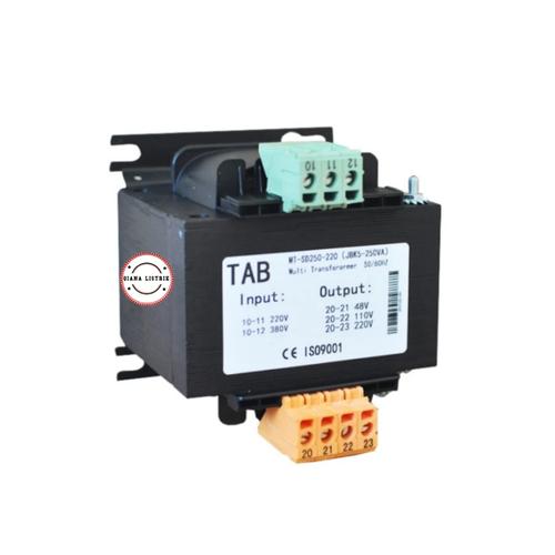 Jual Trafo Step Down 250VA Input 380V/220V TAB Multi Transformer Step ...