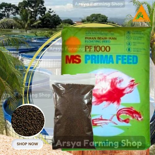 Jual Prima Feed PF1000 500gr / Pakan Pelet Benih Ikan Floatin PF 1000 ...