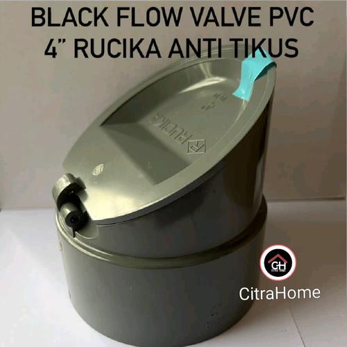 Jual Black Flow Valve PVC 4 inch Rucika - Kota Bandung - CitraHome ...