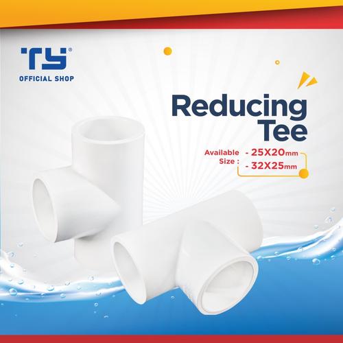 Jual TY Reducing Tee / T Reducer / Vlok Sok Pipa Pipe U – PVC by 3 ...