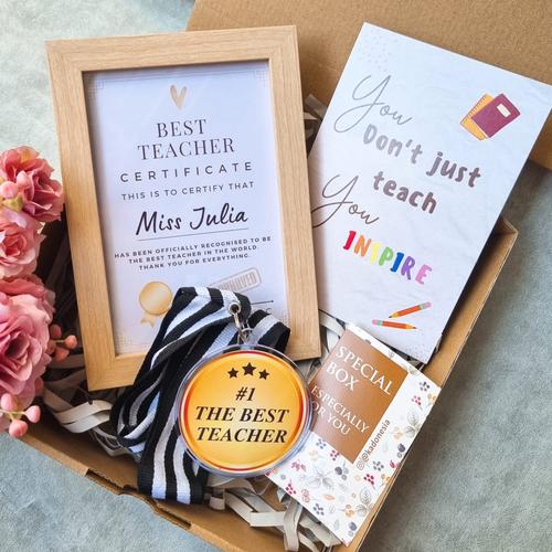 Jual Kado Guru / Hampers Guru / Sertifikat Custom Teacher Gift - Kota ...