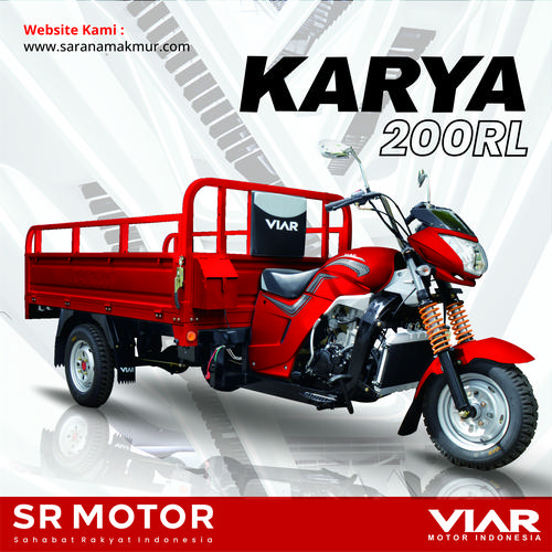 Promo VIAR SEPEDA MOTOR RODA TIGA NEW KARYA 200 LONG - Biru Cicil 0% 3x ...