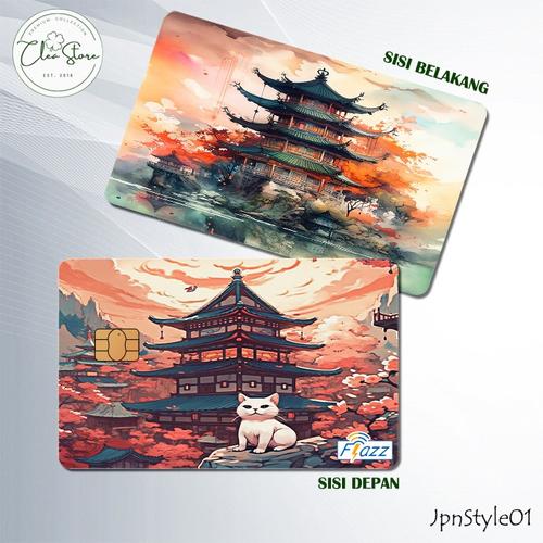 Jual Flazz BCA Gen2 Gen 2 Emoney Mandiri Brizzi Tapcash - Japan Painting - JPP01, Brizzi 1 Sisi ...
