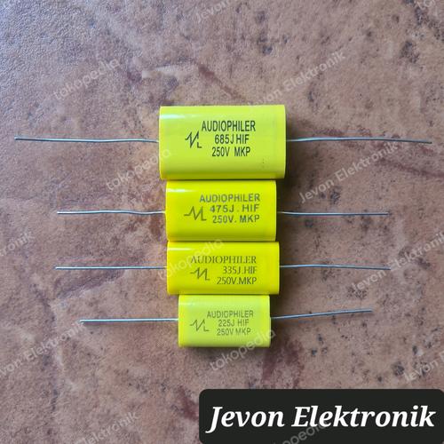 Jual Kapasitor Audiophiler MKP 250V 225J 335J 475J 685J Capacitor 250 V - 685 - Kota Surabaya ...