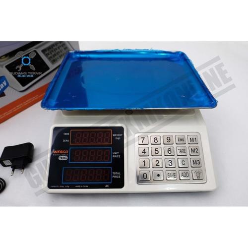 Jual Digital Scale Double Display Timbangan Duduk Digital 30kg TD30e ...