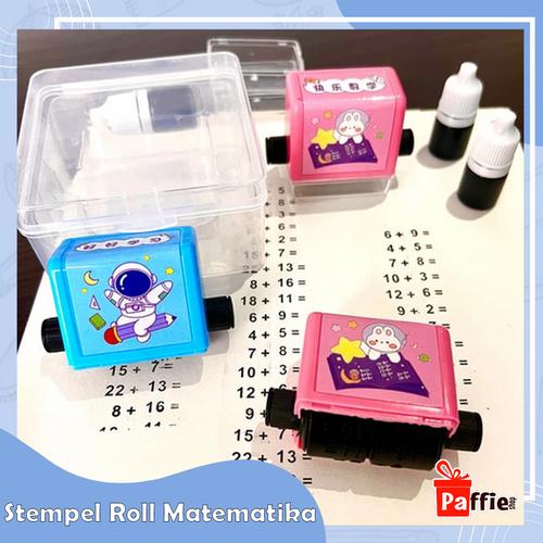 Jual Stempel Roll Matematika Belajar Berhitung Alat Edukasi Anak ...