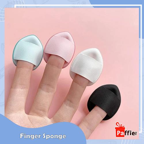 Jual Finger Sponge Powder Make Up Cushion Puff Foundation Wajah Spon ...
