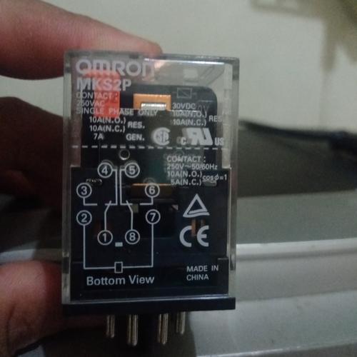 Jual RELAY OMRON MKS2P 220VAC 8PIN original - Jakarta Pusat - dan elektrik shop | Tokopedia