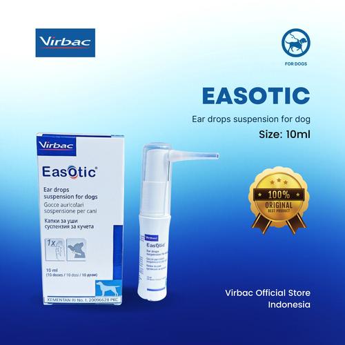 Jual VIRBAC EASOTIC 10 ML EAR DROPS SUSPENSION FOR DOGS - Jakarta Pusat - VIRBAC STORE INDONESIA ...