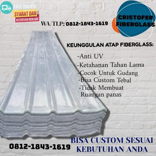 Jual atap bening, atap fiber,atap fiber gudang - Kab. Tangerang ...