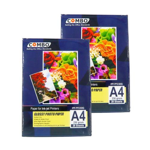 Jual Kertas Foto/ Super Glossy Photo Paper A4 230 gr - Combo - Kab ...