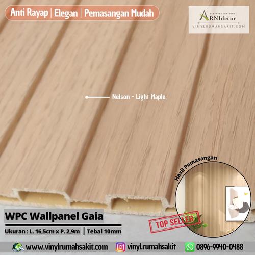 Jual WPC Wallpanel Gaia Nelson - Light Maple - Jakarta Timur - Vinyl ...
