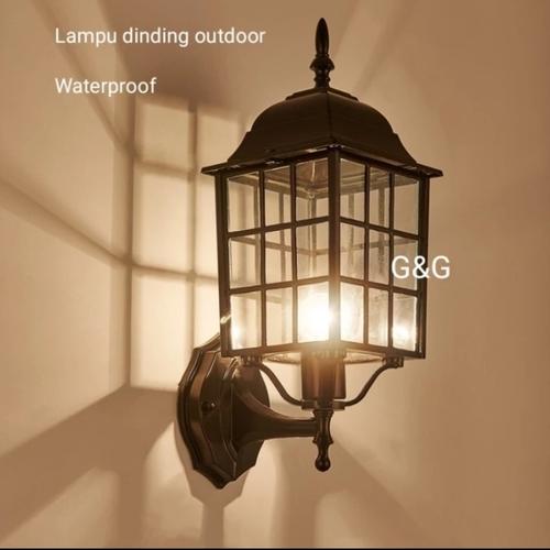 Jual lampu dinding outdoor/Lampu hias dinding/ Lampu taman Seri 1021A D ...