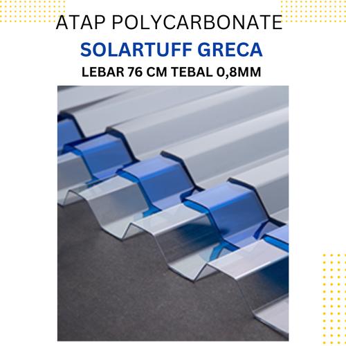 Jual atap solartuff greca 1,8 meter - 6 meter 6812 polycarbonate - 4,2 ...