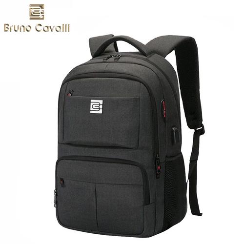 Jual BRUNO CAVALLI 8655 Backpack Bag With USB - Tas Ransel Laptop 15.6 ...