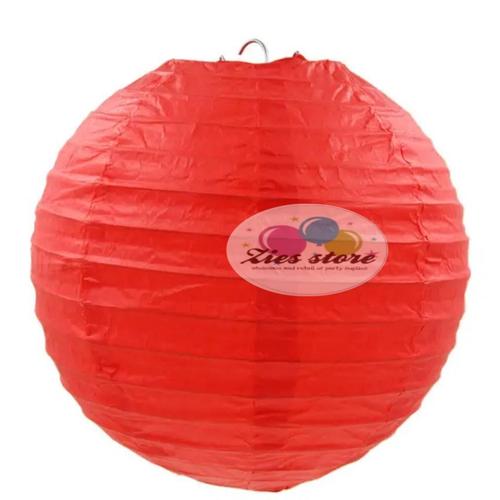 Jual Lampion Gantung Merah Putih / Lampion Kertas Dirgahayu RI 25cm ...