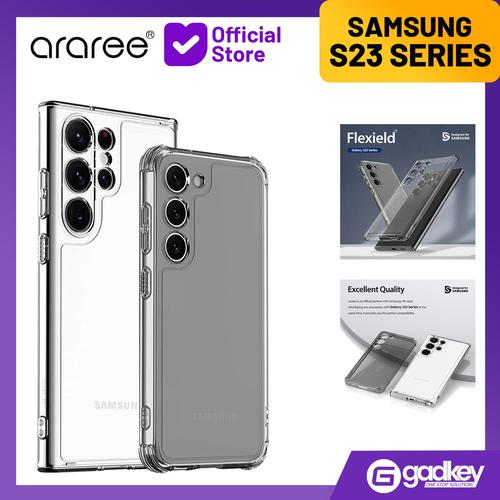 Jual Case Samsung Galaxy S23 Ultra S23 Plus Araree Flexield Clear ...