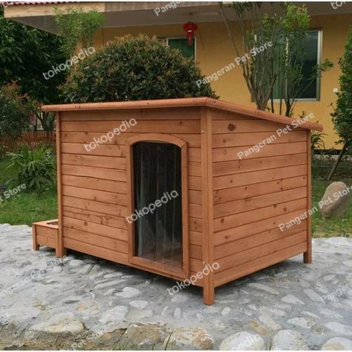 Jual Kandang Anjing Kayu | Rumah Anjing Besar | Pangeran Dog House ...