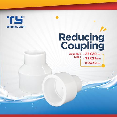 Jual TY Reducing Coupling / Reducer / Vlok sok Pipa Pipe U–PVC by 3 ...