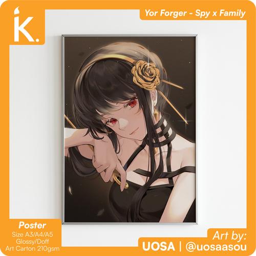 Jual Poster Yor Forger Spy x Family - Yor I A5 - Kota Tangerang Selatan ...