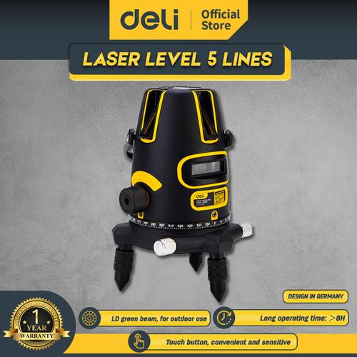 Promo Deli Laser Level 5 Lines / Laser Level 5 Garis EDL332305 Cicil 0% ...