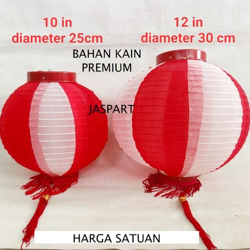 Jual LAMPION KAIN POLOS TAHAN AIR LAMPION WARNA LAMPION PESTA LAMPION ...