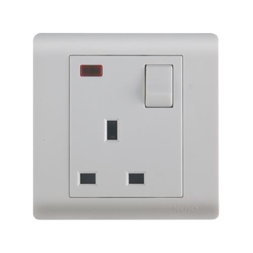 Jual Saklar Stop Kontak AC Nero Casa F161311VD - AC Socket with Button ...