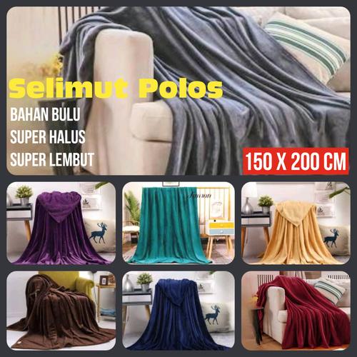 Jual Selimut Polos 150x200 / Selimut Bagus - Jakarta Barat - Berrbi ...